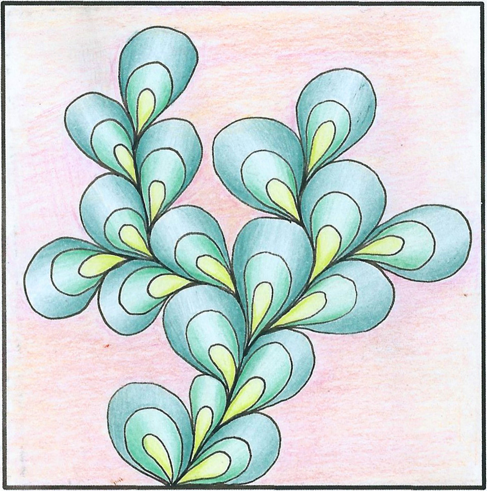 Challenge zentangle: Anti-dots – Césame et ses états d'âme