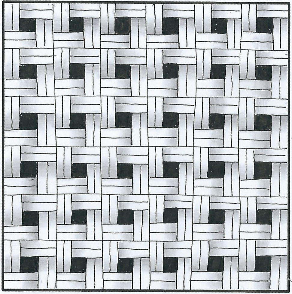 challenge zentangle: Twile – Césame et ses états d'âme