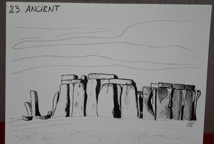 Inktober 23: ancient / ancien, antique – Césame et ses états d'âme